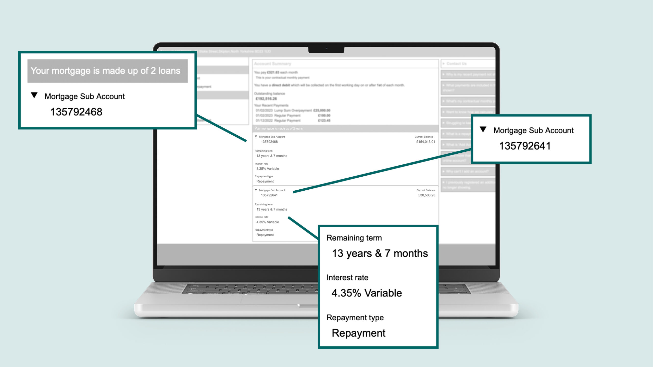 Finding your account information - Bloom Homeloans